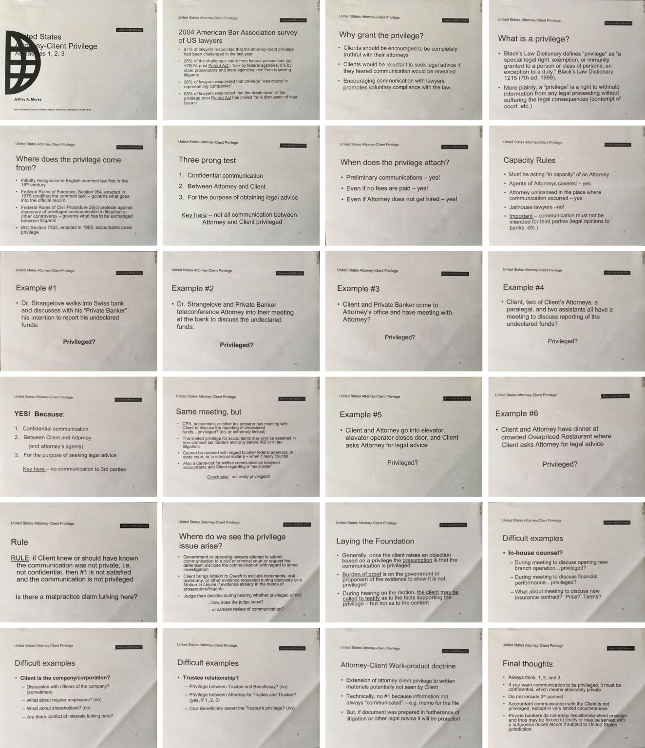 bm slides - Bradley C. Birkenfeld